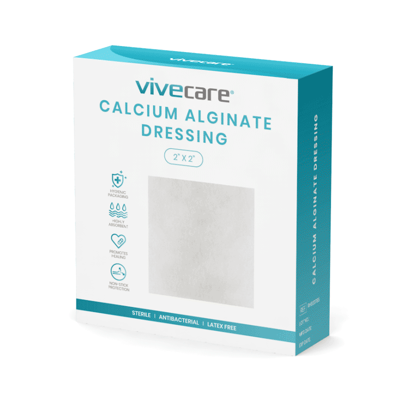 Calcium Alginate Dressing (Sterile) Vive Care - advancedlifeservices.net